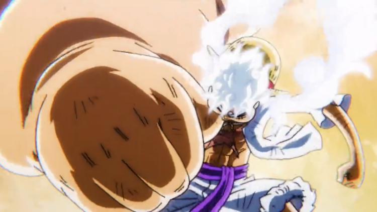 《海贼王》动画1071集：路飞「五档」登场！热度拉满，画面像《猫和老鼠》搞笑风格！ - Wanuxi