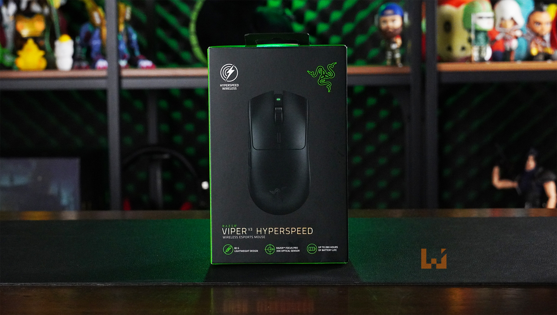 Razer Viper V3 Hyperspeed无线滑鼠评测！虽然外表设计简单但使用体验极佳！ - Wanuxi