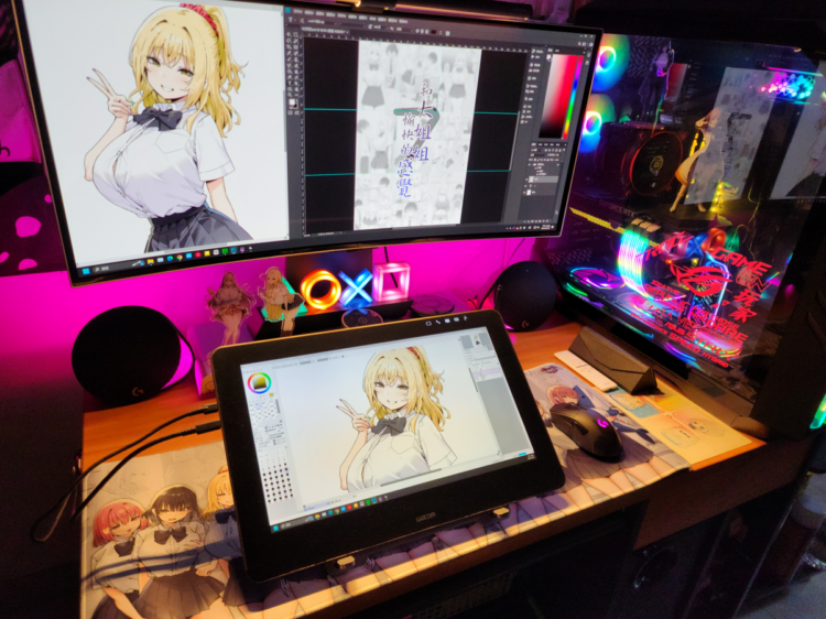 独家专访大马瑟瑟同人画师Sky-FreeDom：会持续出更多大姐姐的本带给大家！ - Wanuxi