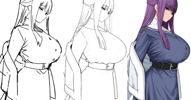 独家专访大马瑟瑟同人画师Sky-FreeDom：会持续出更多大姐姐的本带给大家！ - Wanuxi