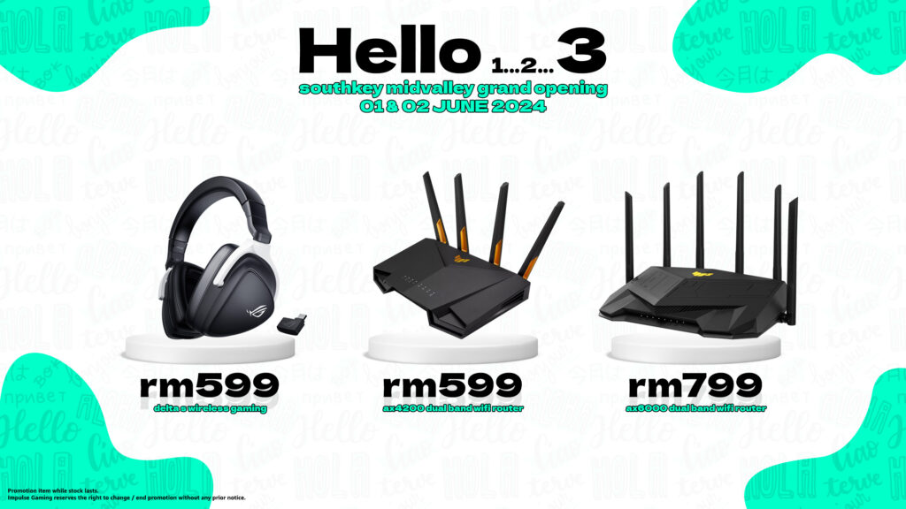 Impulse Gaming第三家旗舰店即将登陆Mid Valley Southkey，限时两天开业大促销来啦！ - Wanuxi