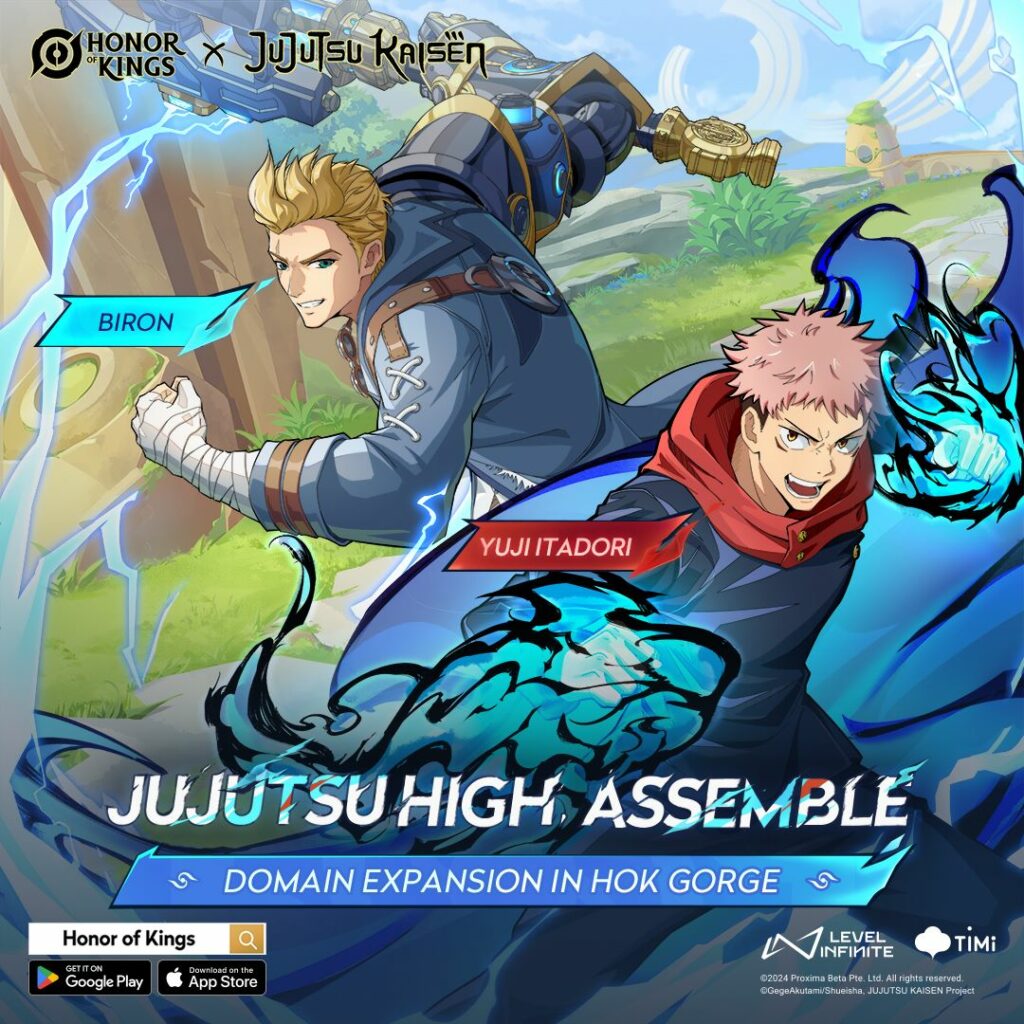 《王者荣耀》国际服与《咒术回战》联动确定时间！活动将于下个月正式开跑！【更新：联动皮肤归属】 - Wanuxi