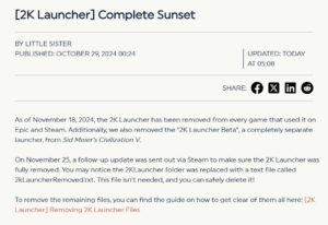 再见了，2K Launcher！玩家从此告别繁琐启动流程，点击即玩畅享无障碍体验！ - Wanuxi