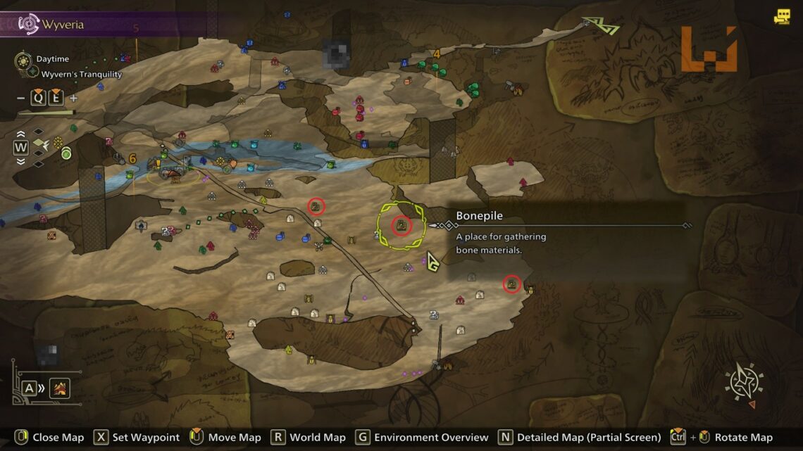 《怪物猎人：荒野》重要材料最佳采集点攻略：助你轻松收集不走冤枉路！ - Wanuxi