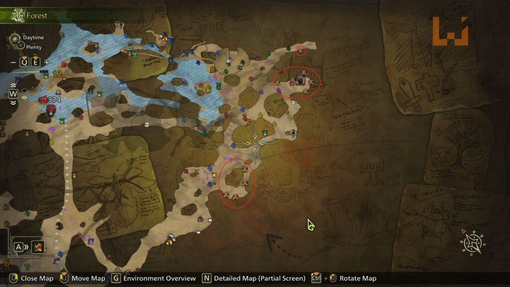 《怪物猎人：荒野》重要材料最佳采集点攻略：助你轻松收集不走冤枉路！ - Wanuxi