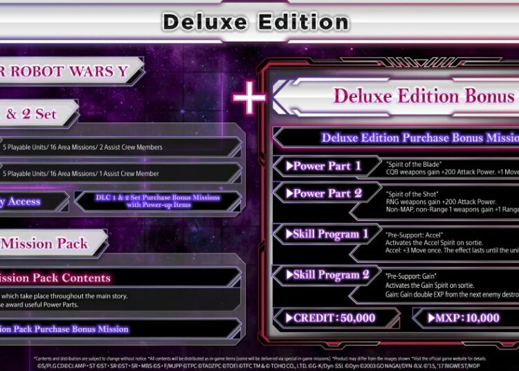 《超级机器人大战Y》确认8月发售！最新参战名单与原创角色设定释出！ - Wanuxi