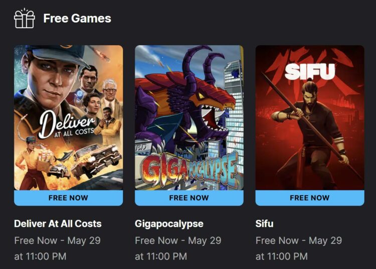 三倍快乐免费送！Epic Games Store本周限免三款游戏，截至5月29日晚上11点！ - Wanuxi