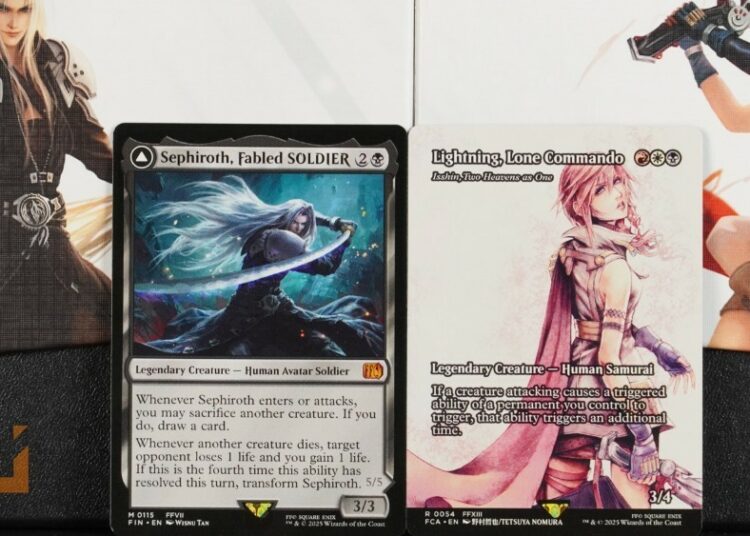 万智牌《最终幻想》联动牌组全系列开箱：回顾16代的点滴，每一张都是满满的情怀！ - Wanuxi