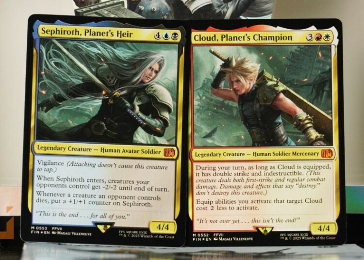 万智牌《最终幻想》联动牌组全系列开箱：回顾16代的点滴，每一张都是满满的情怀！ - Wanuxi