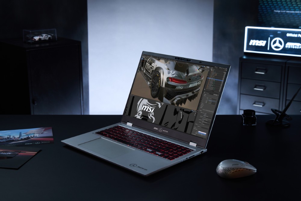 MSI携手Mercedes-AMG Motorsport推出Prestige 16 AI+限量版笔电，售价为RM8,699！ - Wanuxi