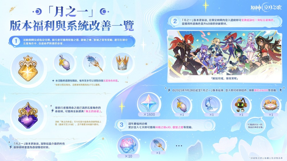 《原神》6.0版本「月之一」前瞻汇总：一起开启挪德卡莱月光下的冒险！ - Wanuxi